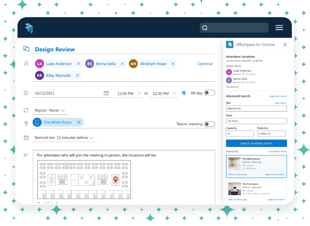 Room Booking Software for Meeting Room Management | OfficeSpace