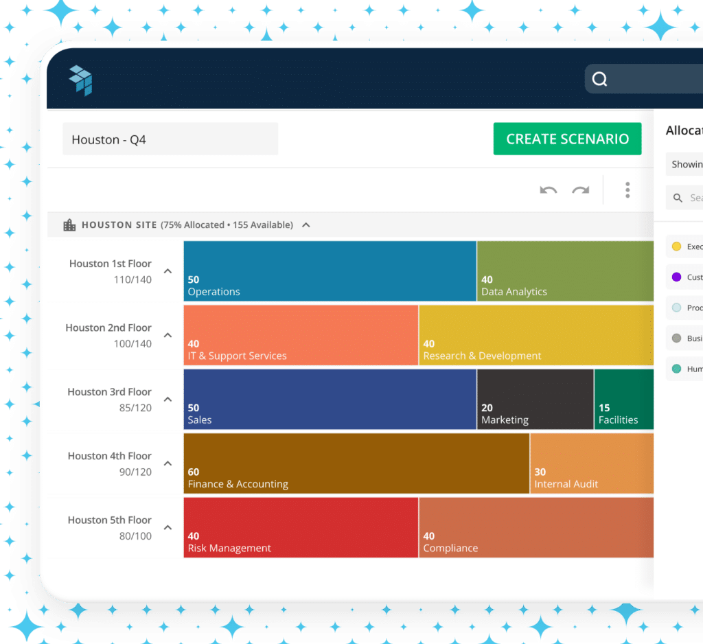 Block and Stack Planning Software | OfficeSpace